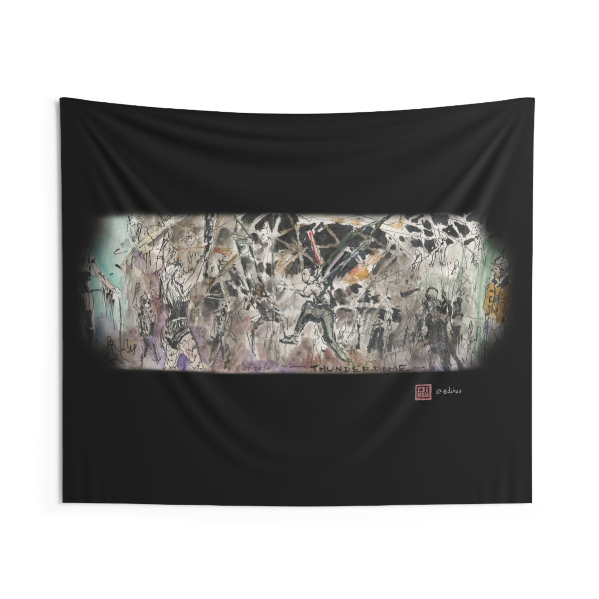 Thunderdome 2024 - Wall Tapestry – Edi Hsu