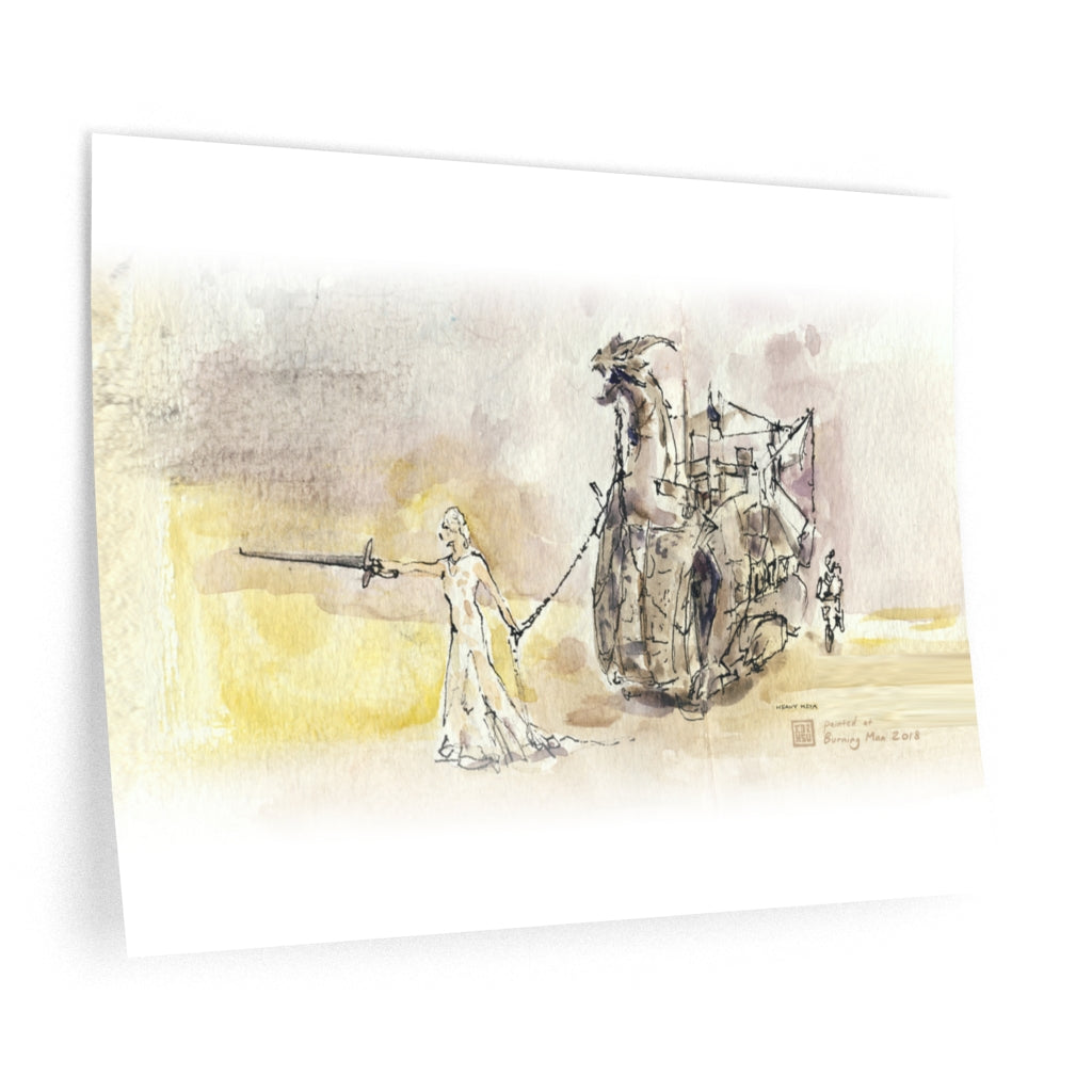 Heavy Meta @ Burning Man - Wall Decal – Edi Hsu